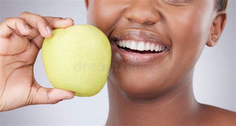 Natures Toothpaste Studio Shot Of An Attractive Young Woman Posing
