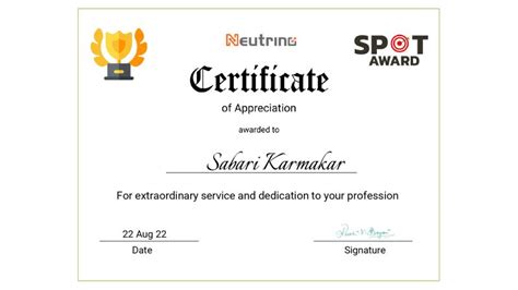 Sabari Karmakar On Linkedin Spotaward 25 Comments