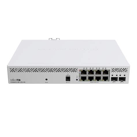 MikroTik Cloud Smart Switch CSS610 8P 2S IN ABCTECH výpočetní technika a elektronika