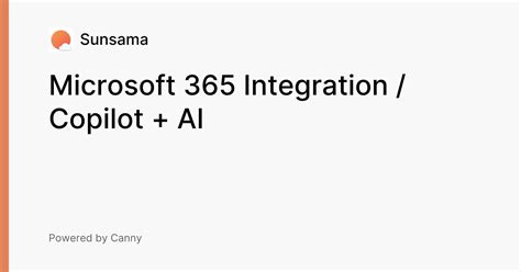 microsoft 365 integration copilot ai voters sunsama