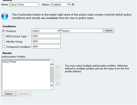 Cisco Prime Infrastructure And Acs 58 Cisco Community