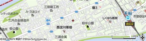 大阪府大阪市西淀川区佃4丁目7 5の地図 住所一覧検索｜地図マピオン
