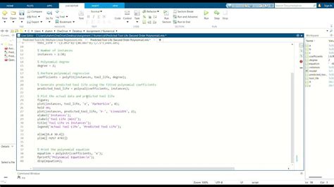 Polynomial Regression Coding Explanation Youtube