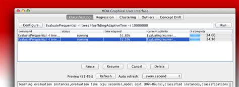 Moa Streaming Machine Learning