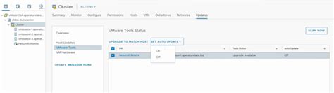Update Vmware Tools And Vm Compatibility