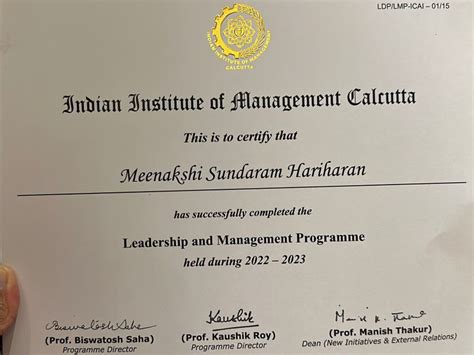 Meenakshi Sundaram On Linkedin Bcicai Iimcalcutta 50 Comments