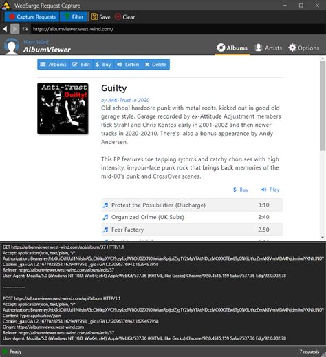 Using The Webview Control To Capture Request Content Rick Strahls Web Log