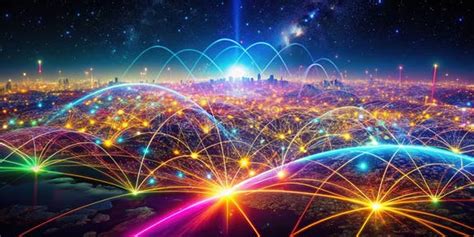 Visualizing The Future Of Data A Dynamic Flow Of Big Data Through A Global Digital Network