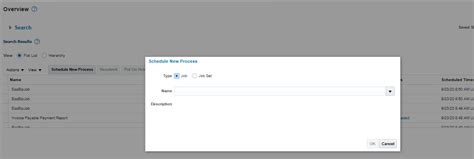 Create Ess Job In Oracle Fusion For Bip Reports Data Warehouse