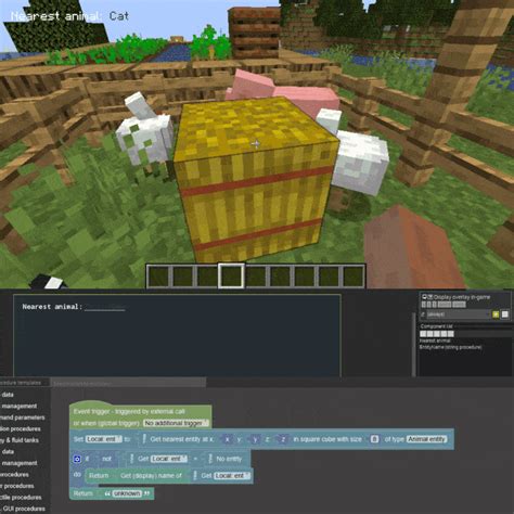Time For Some Big Features Next Mcreator Update Will Add Support For Label Text Based On String