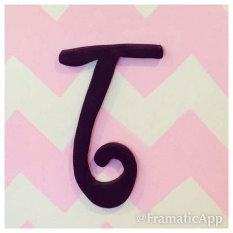 T In Curvy Font Symbols Fonts Ampersand