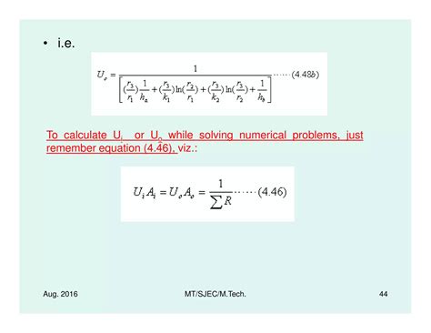 One Dimensional Conduction With No Heat Generation Pdf Physics