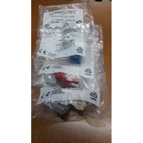 Jual Systimax Cat6 Modular Jack Modular Cat6 Hijau Jakarta Pusat Rcomputindo Tokopedia