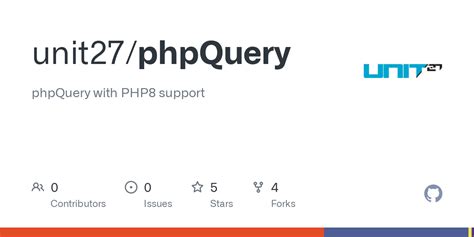 Github Unit Phpquery Phpquery With Php Support