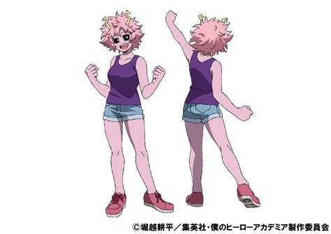 Image Mina Ashido Casual Tv Animation Design Sheetpng Boku No Hero Academia Wiki Fandom