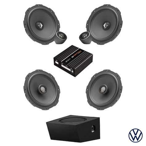 Vw T6 1 Speaker And Subwoofer Dsp Amplified Package Helix Ci3