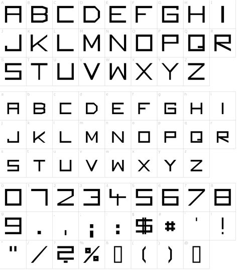 Square Font