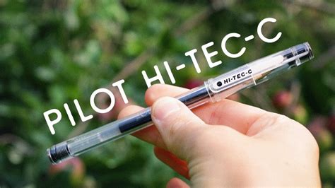 Pilot Hi Tec C Review My Favourite Tool For Observational Drawing Youtube