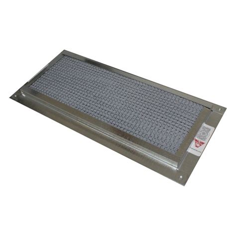 Vulcan Vent 14x6 In Fire Resistant Galvanized Foundation Or Soffit