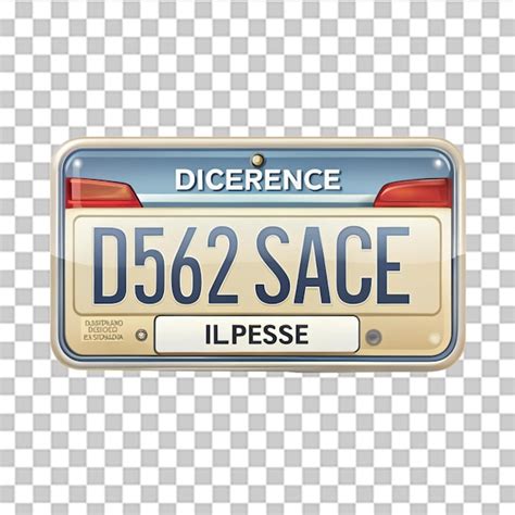 Car License Plate Design Psd High Quality Free Psd Templates For