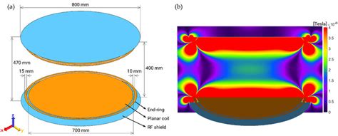 A Numerical Modeling Of The Planar T X Rf Coil The Electromagnetic Download Scientific