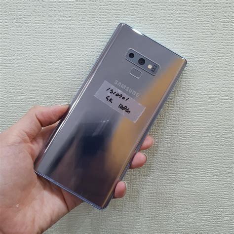 노트9 실버 128g 세컨폰 Sk통신사 판매중 세컨웨어헬로마켓