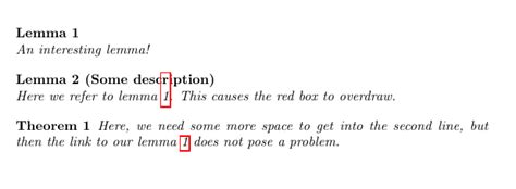 Ntheorem Hyperref And Theoremstyle Break Red Box Drawn On Line Above TeX LaTeX Stack Exchange
