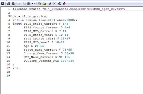 Solved Read In Html Data From Census Website Sas Support Communities