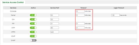 Can I Change The Session Timeout Of The Switch Web GUI For Longer Zyxel Community