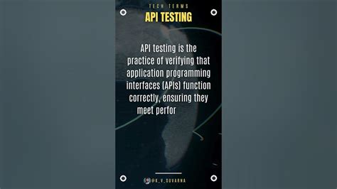 What Is Api Testing Techeducation Onlinelearning Definitions