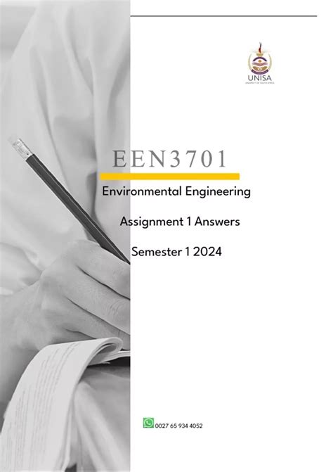 een3701 assignment 01 answers semester 1 2024 environmental