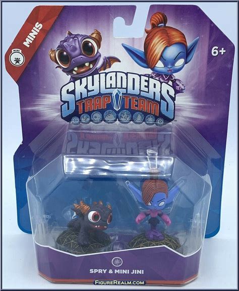 Spry And Mini Jini Skylanders Trap Team Minis Activision Action