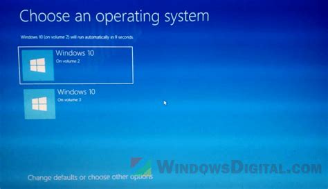 Remove Choose An Operating System In Windows