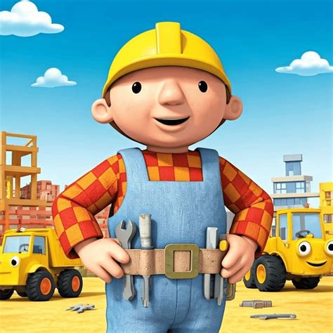 Bob The Builder Cartoon Character Clip Art Library