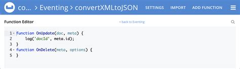 Xml Database Best Practices The Couchbase Data Model
