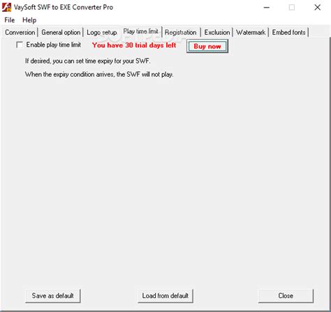 vaysoft swf to exe converter pro download free windows 6 67 softpedia
