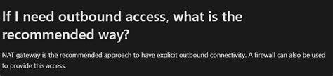 Default Outbound Access For Vms In Azure Will Be Retired—transition Existing Vms To A New Method