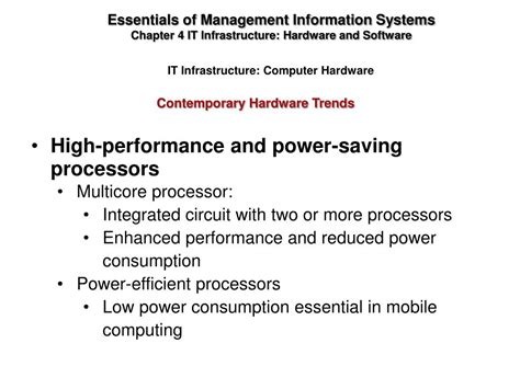 Ppt Chapter 4 It Infrastructure Hardware And Software Powerpoint Presentation Id 2410680