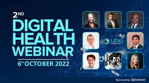 2nd Digital Health Webinar Recorded Version • Ubiq