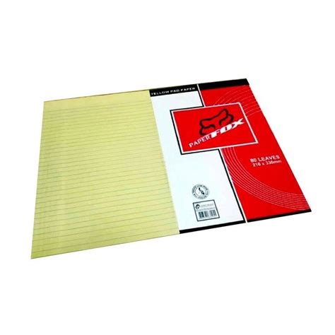 Intermediate Long Pad Writing Pad Grade1 2 3 4pad Yellowpad1 4quizpad 1 2lengthwise 1