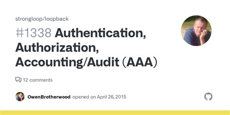 Authentication Authorization Accounting Audit Aaa · Issue 1338 · Strongloop Loopback · Github