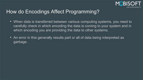 Understanding Character Encodings Ppt