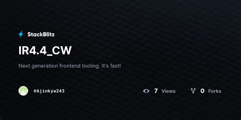 Ir44cw Stackblitz