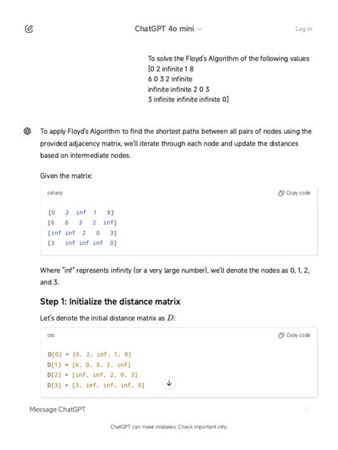 floyd s algorithm with example pdf