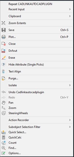 The Autocad Right Click Menu Make It Your Own Autodesk Community