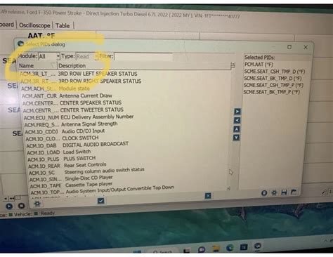 Forscan Pids  Ford Tremor Forum Ford Super Duty