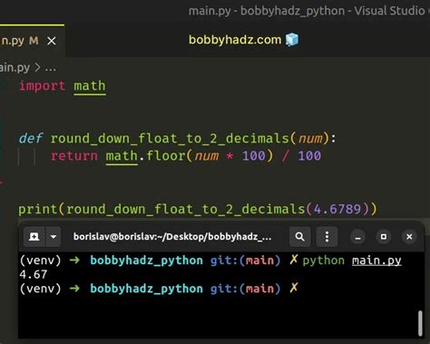 Round A Float To 1 2 Or 3 Decimal Places In Python Bobbyhadz