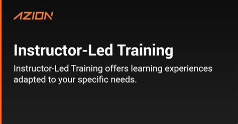 Instructor Led Training Azion Documentation
