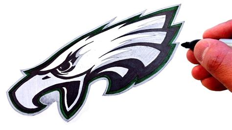 How To Draw Eagles Logo