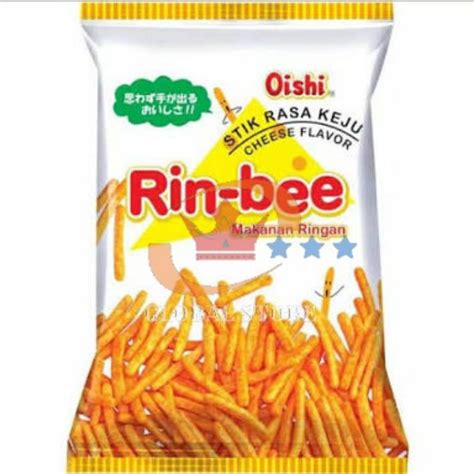 Oishi Rin Bee Cheese Flavored Sticks Shopee Singapore